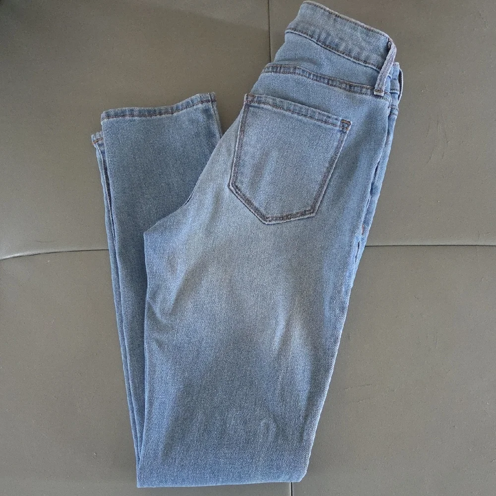 Old Navy | Jeans | Old Navy Light Blue Wow Straight Leg Jeans High Rise ...